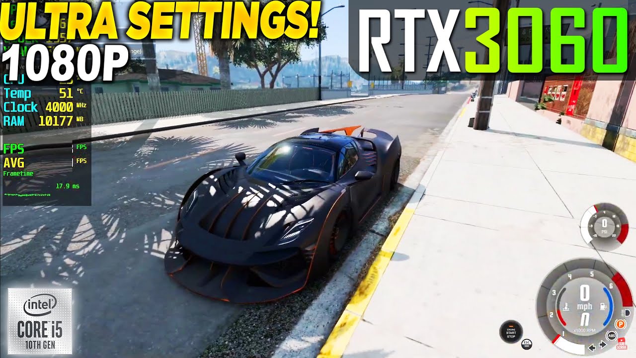BeamNG.drive RTX 3060 - 1080p Ultra, - YouTube