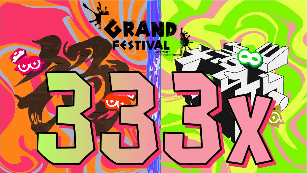 Grand Festival | 333x Battle | Splatoon 3 - YouTube