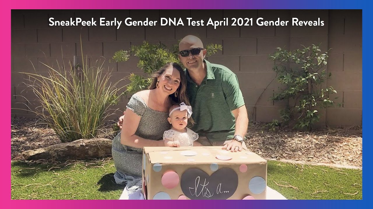 SneakPeek Early Gender DNA Test | April 2021 Gender Reveals - YouTube