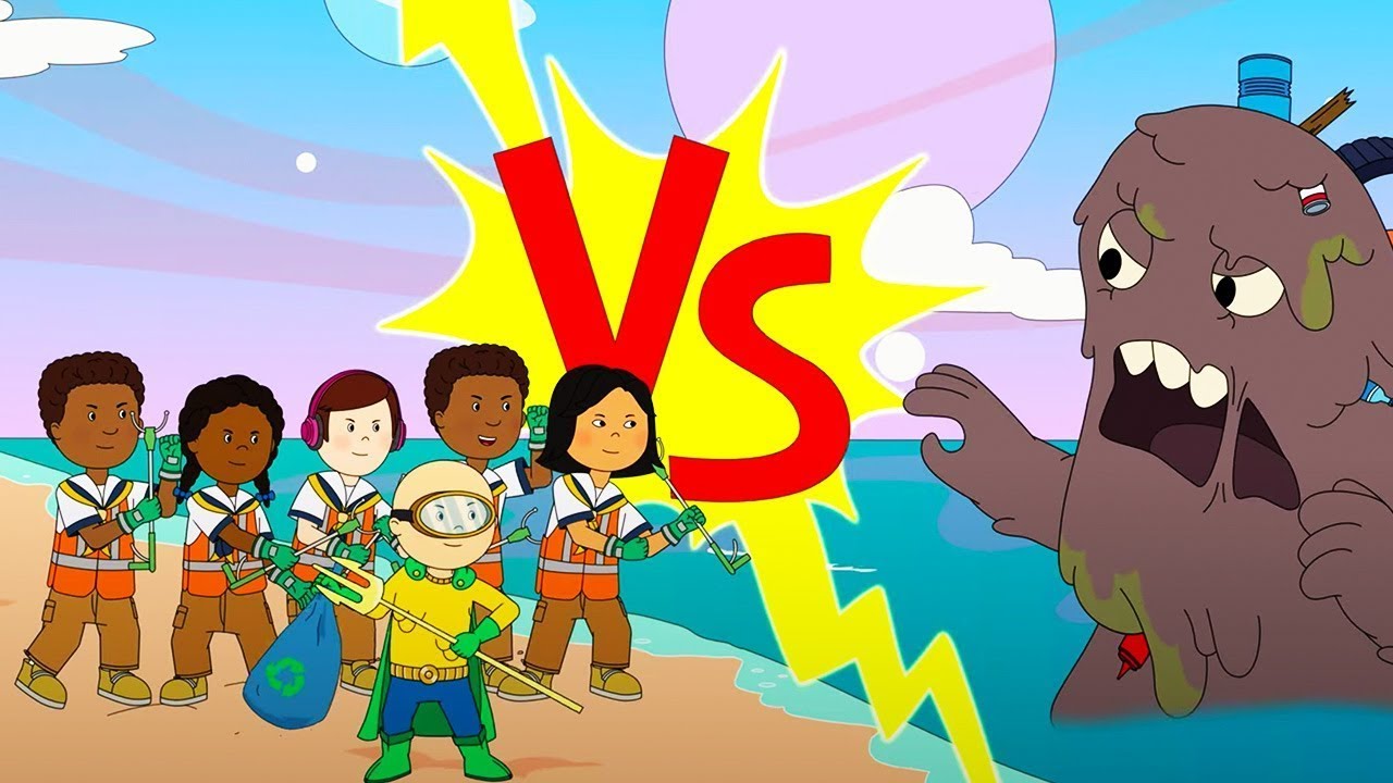 Caillou and Friends vs Monster | Caillou | Cartoons For Kids ...