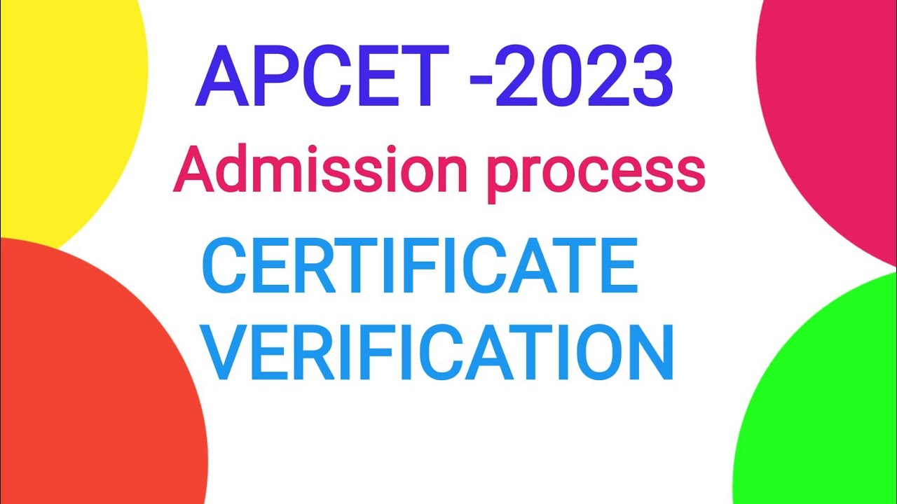 APRCET 2022 admission process @priyaeducationworld - YouTube