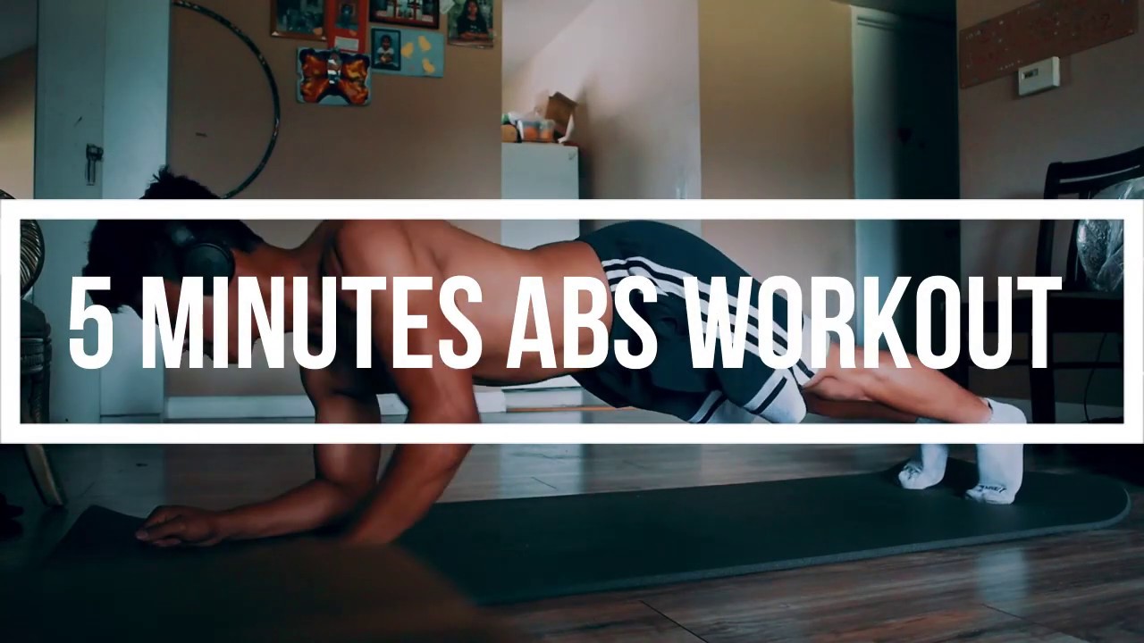 How to get abs. 5 min AB WORKOUT (No rest) - YouTube
