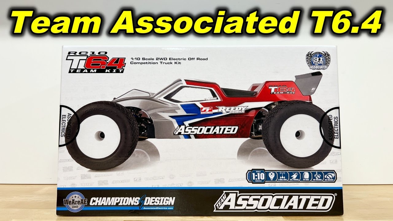 Team Associated T6.4 Unboxing - Best stadium truck? - YouTube