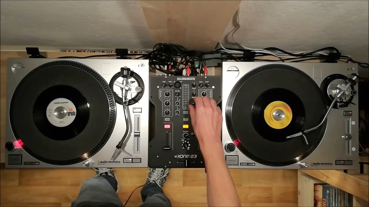 DJ Vinyl Singles Set Oldies Schlager - YouTube