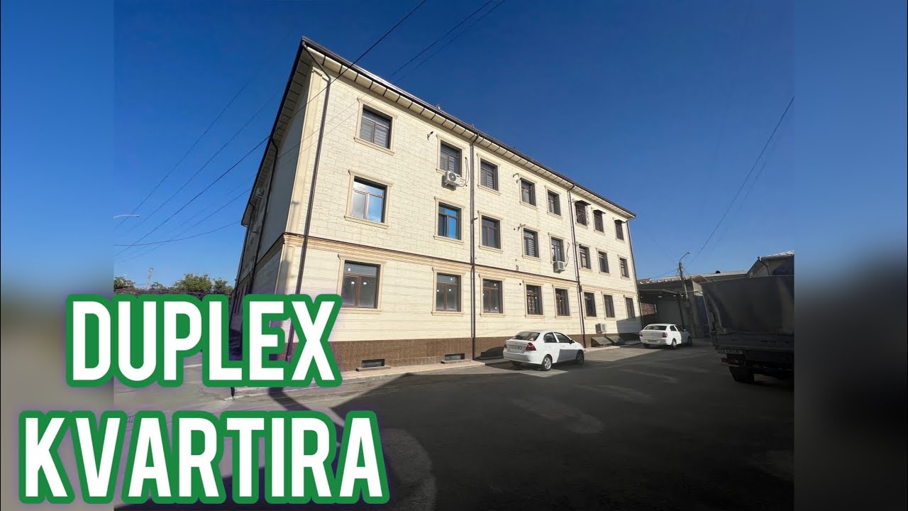 Duplex kvartira 0+1 etaj / Yashash yoki Ofis uchun - YouTube