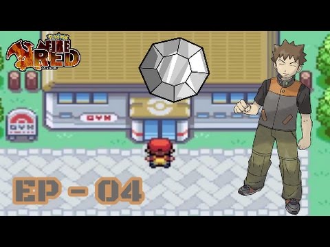 Pokémon Fire Red Walkthrough | EP - 4 Rock Hard Pewter City GYM - YouTube