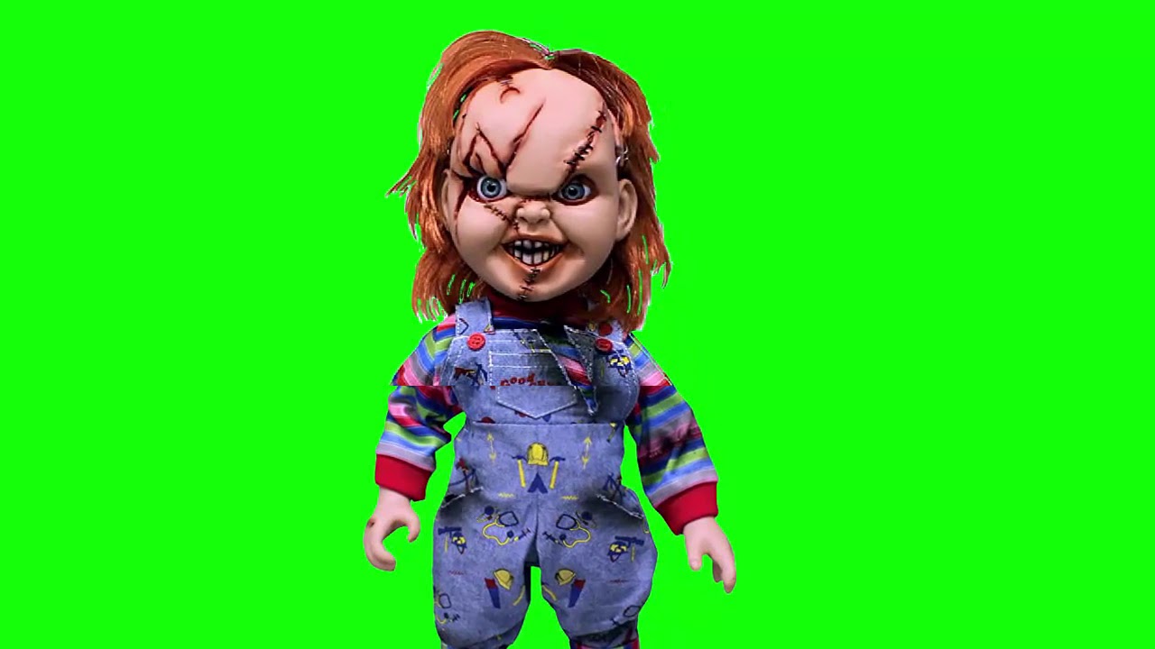[FREE GREENSCREEN] Chucky Doll screaming. Model 2 - YouTube