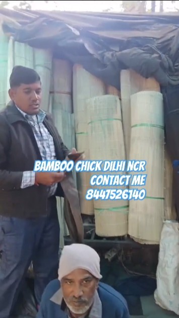 Bamboo chick bamboo dijaning chick balcony kabring dilhi ncr contect no ...