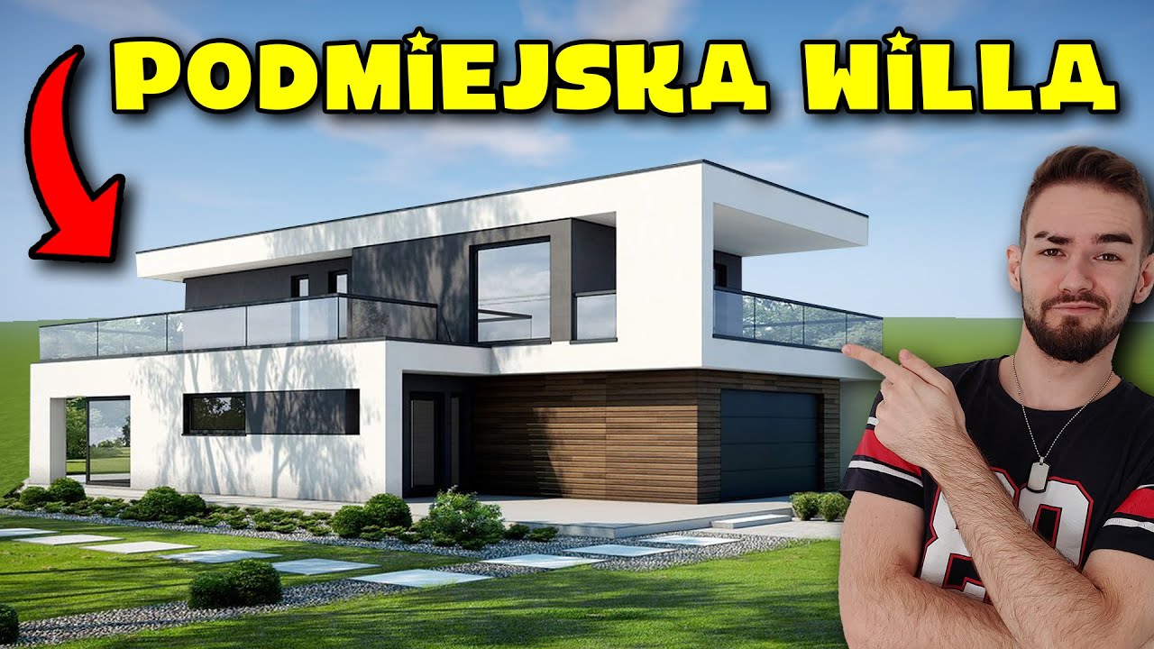 Podmiejska WILLA MODERN Minecraft #154 - YouTube