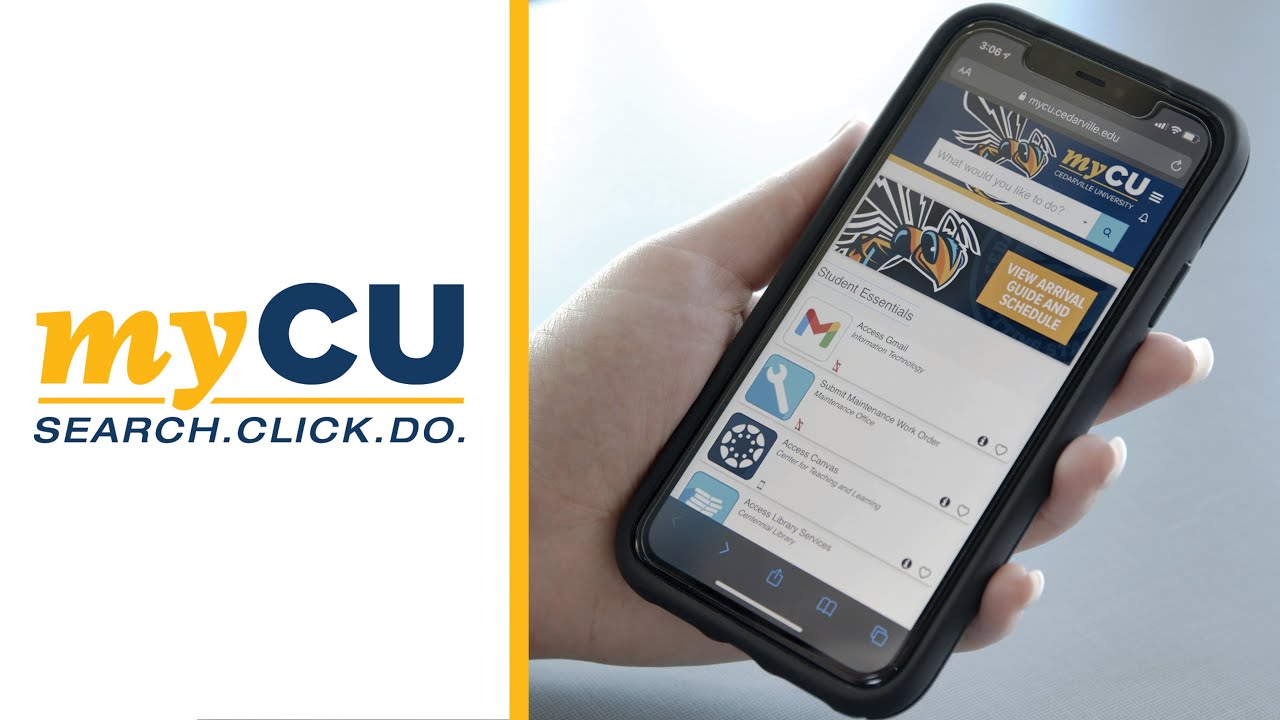 myCU: Search. Click. Do. - YouTube