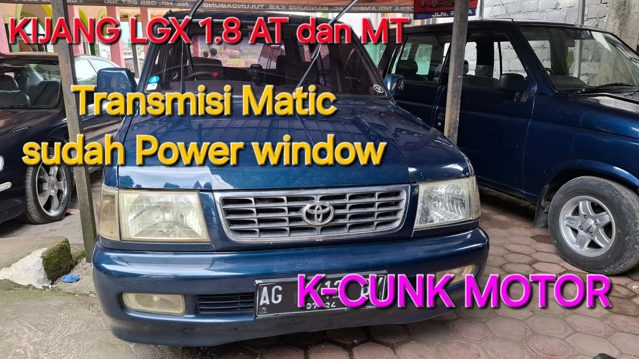 Solusi mobil 60jt an, KIJANG LGX 1.8 AT dan MT 2001 #kcunkmotor - YouTube