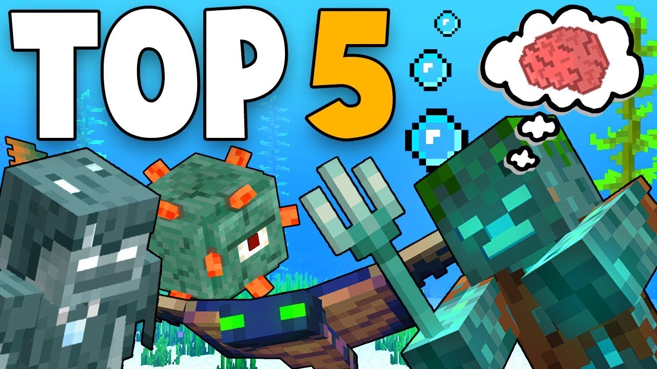 Top 5 Smartest Mobs In Minecraft - YouTube