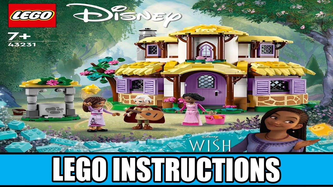 LEGO Instructions - Disney - 43231 - Asha's Cottage - YouTube
