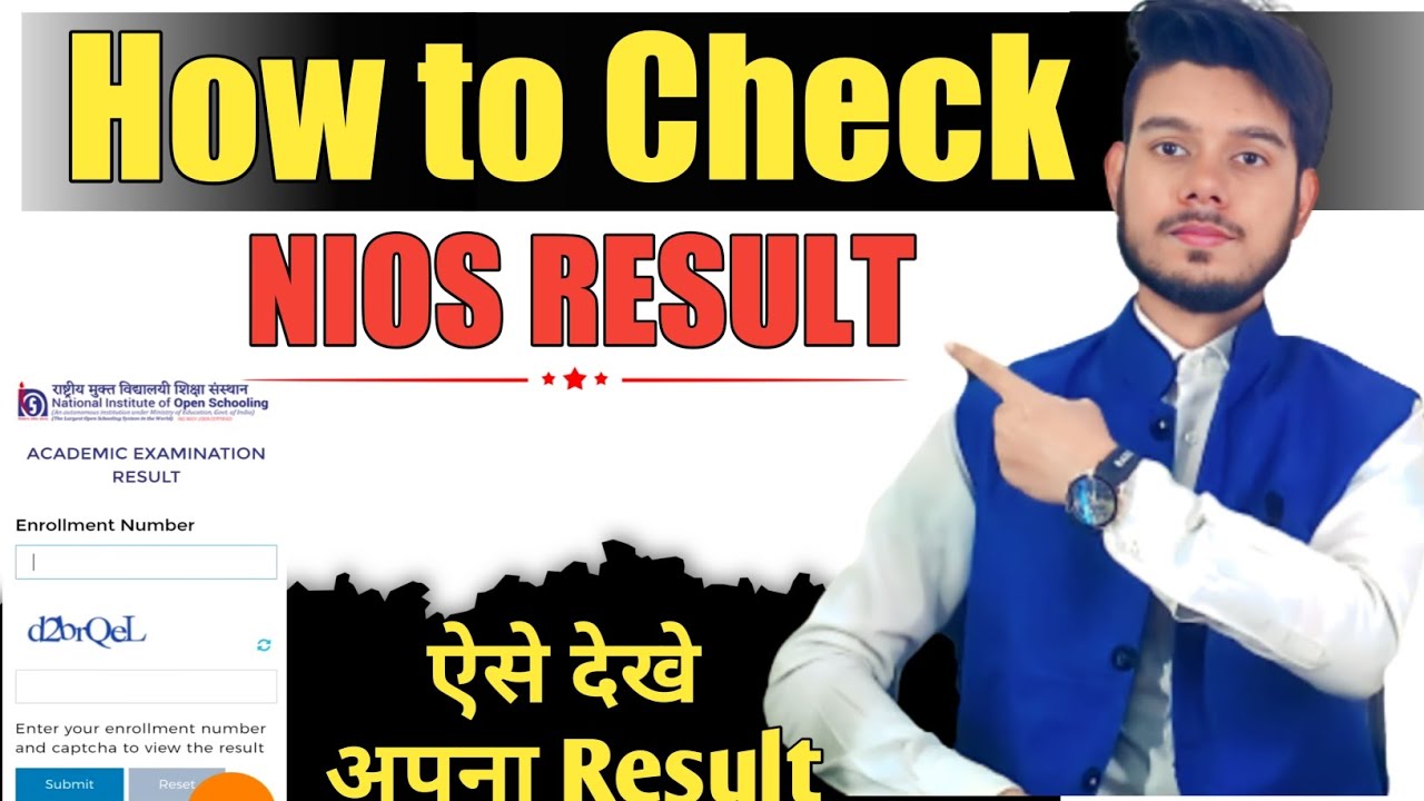 How To Check Nios Result Nios Result Kaise Dekhe Nios Ka Result