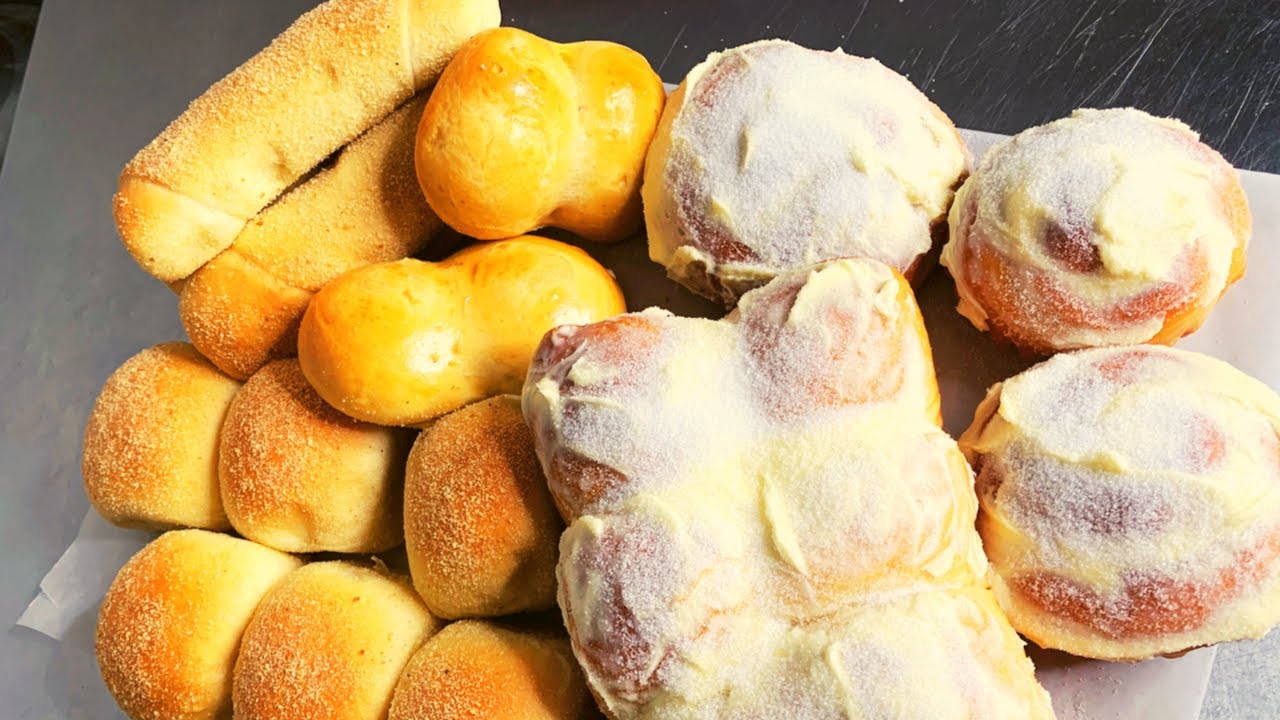 5 Klase ng Tinapay Isang Timpla ng Dough [Pandesal, Spanish Bread ...