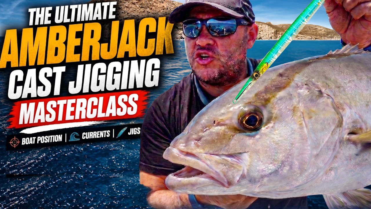 The Ultimate AMBERJACK Cast Jigging Masterclass (Boat Position ...