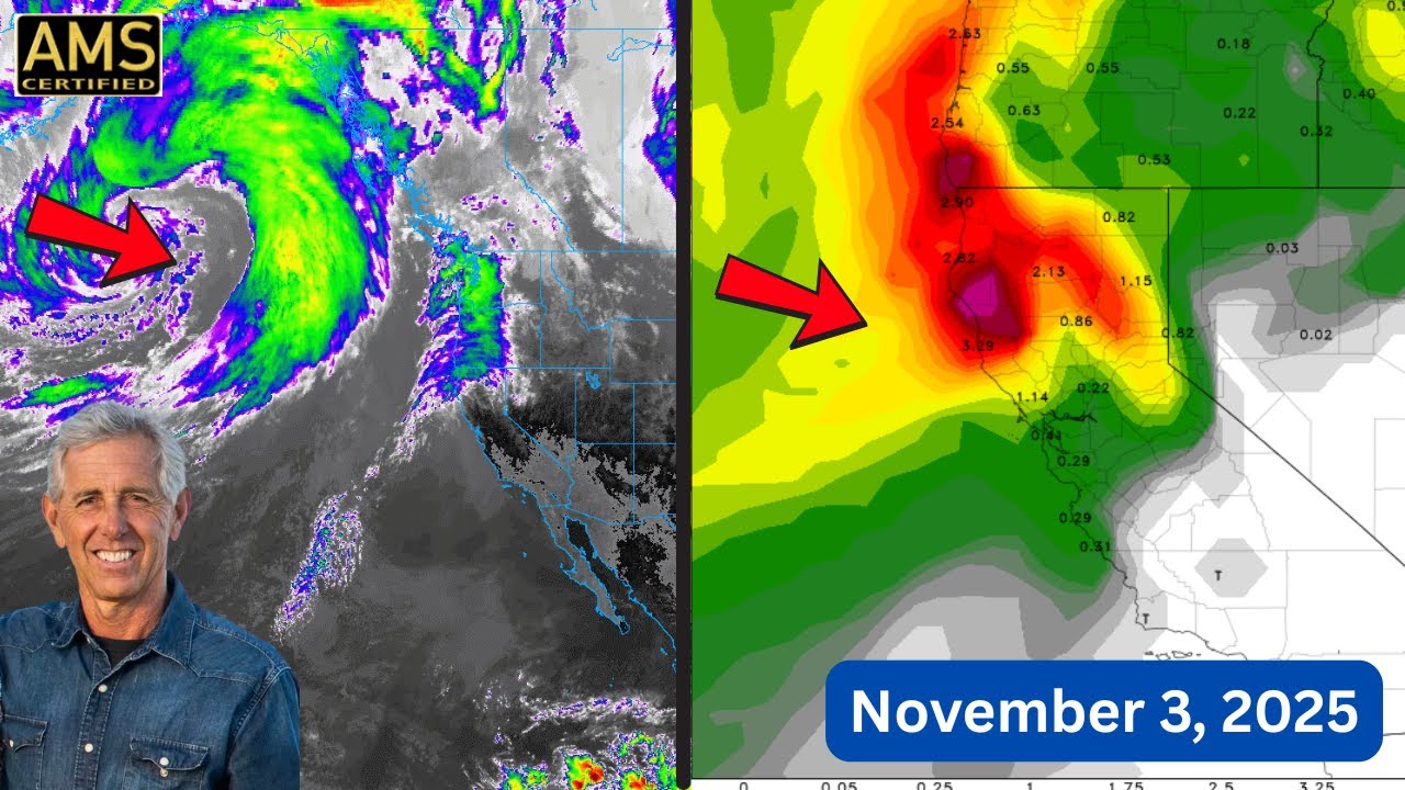 West Coast Storm Incoming! Wind, Rain, High Surf & King Tides on the ...