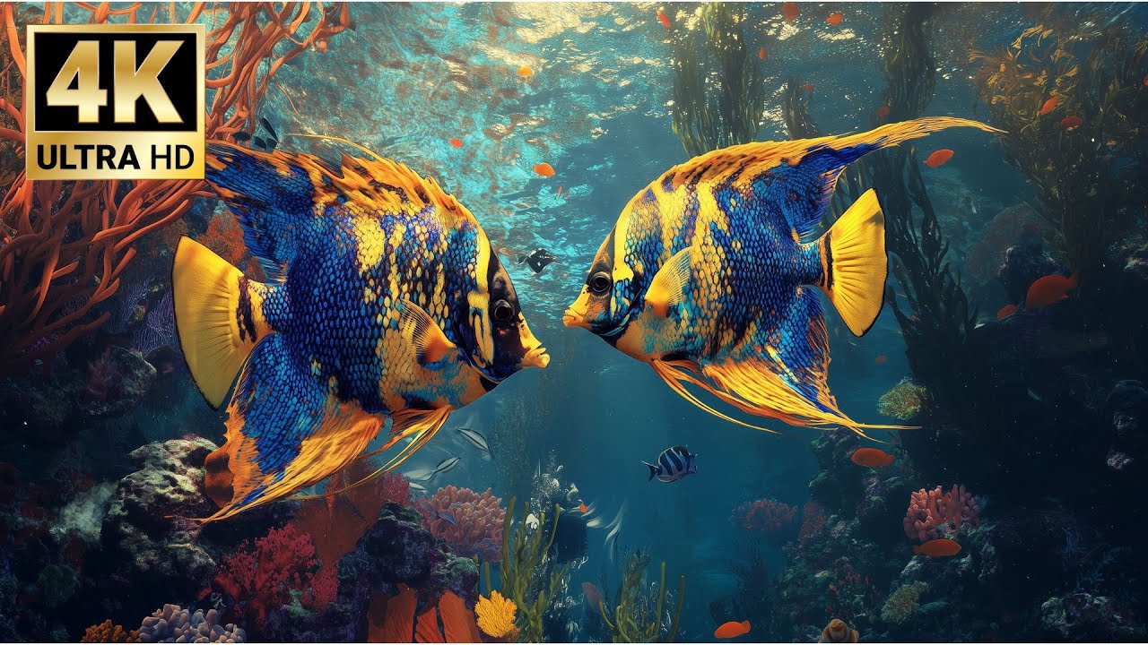 Ocean Bliss 4K – Captivating Marine Life & Calming Underwater ...