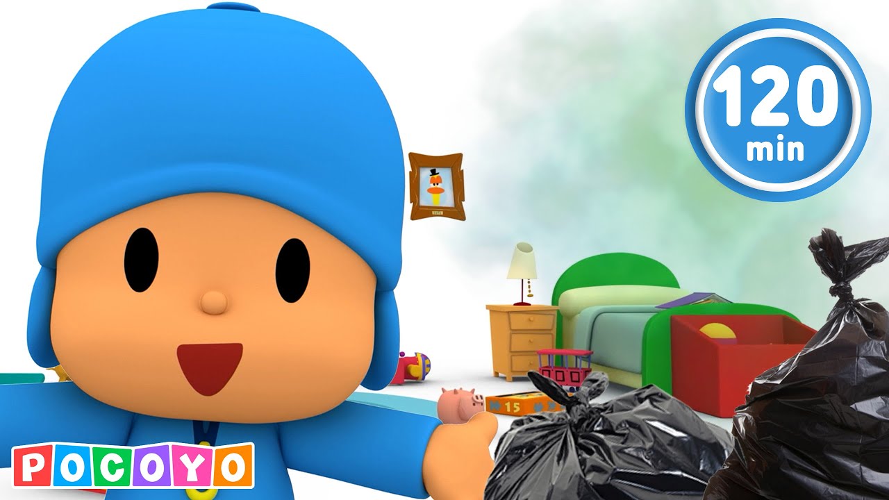 🧹 Tidy up with Pocoyo and learn healthy habits! 🛏️ POCOYO'S BEDROOM ...