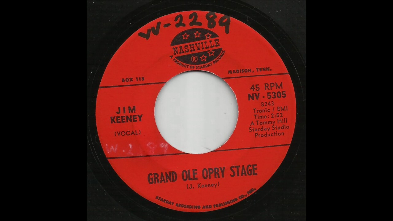 Jim Keeney - Grand Ole Opry Stage - YouTube