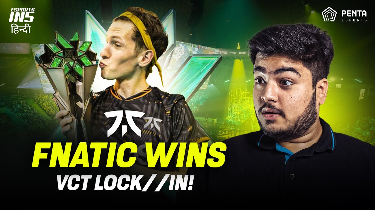 Esports in 5 Hindi | VCL South Asia, VCT Lock//In, Agent Gekko, Just ...