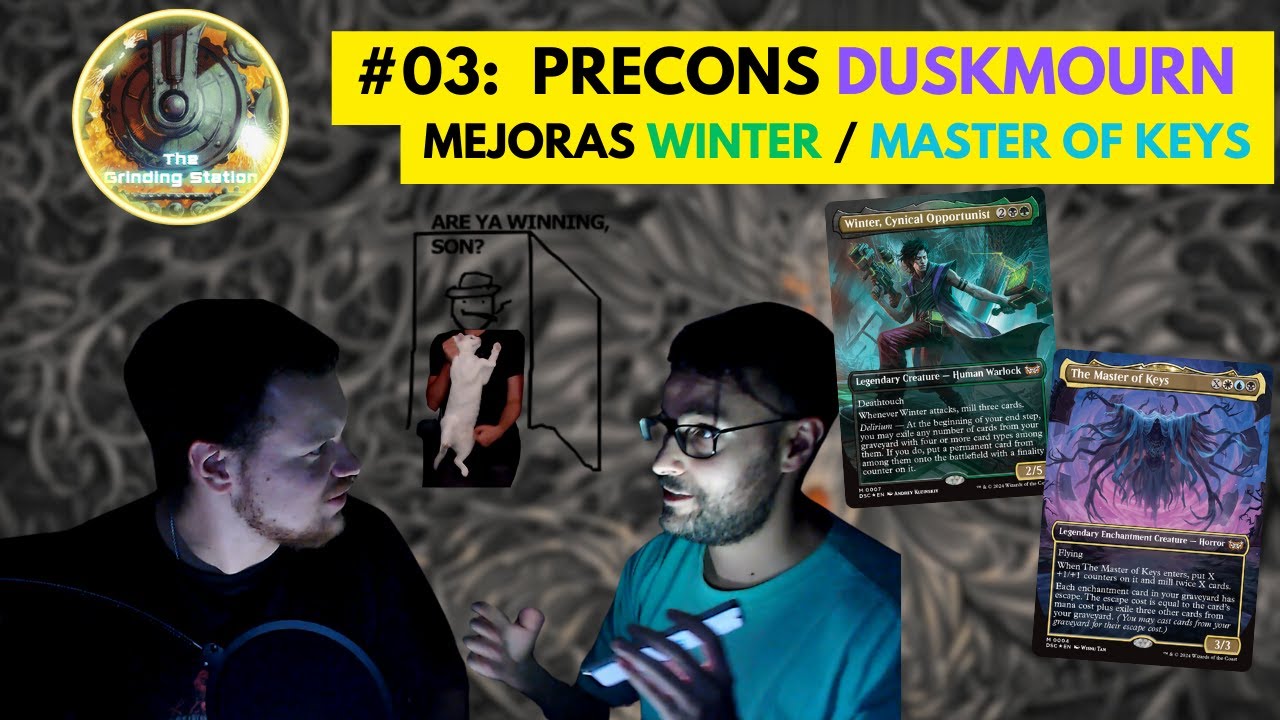 💸MEJORAS PRECONS DUSKMOURN: WINTER & MASTER OF KEYS /#03 THE GRINDING ...