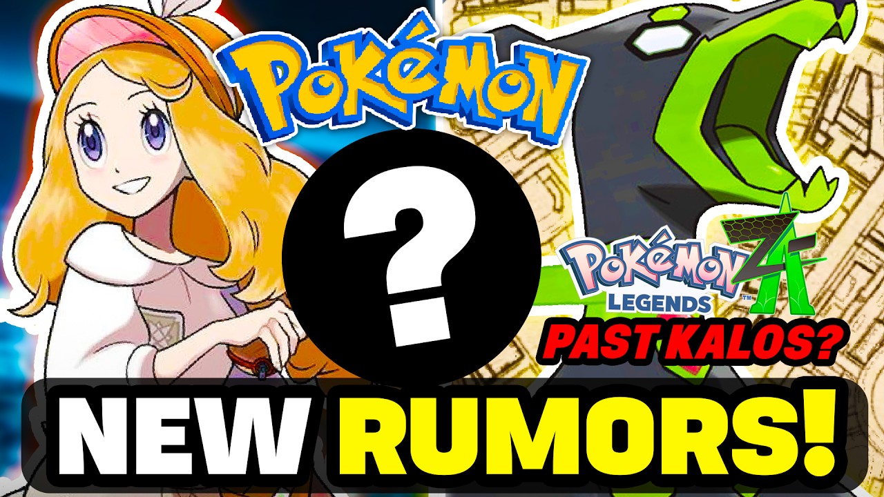POKEMON NEWS & LEAKS?! 256+ POKEMON & NEW LEGENDARY in Legends ZA RUMOR ...