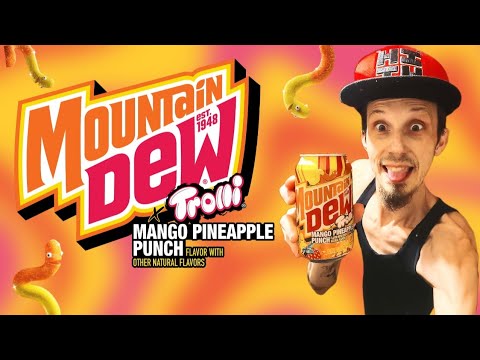 Mountain Dew X Trolli (Mango Pineapple) Review 