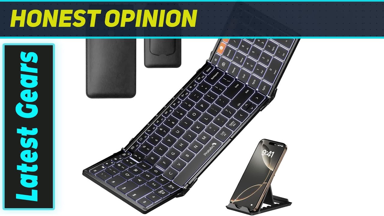 ProtoArc XK01 Plus: Best Foldable Keyboard for Travel? - YouTube