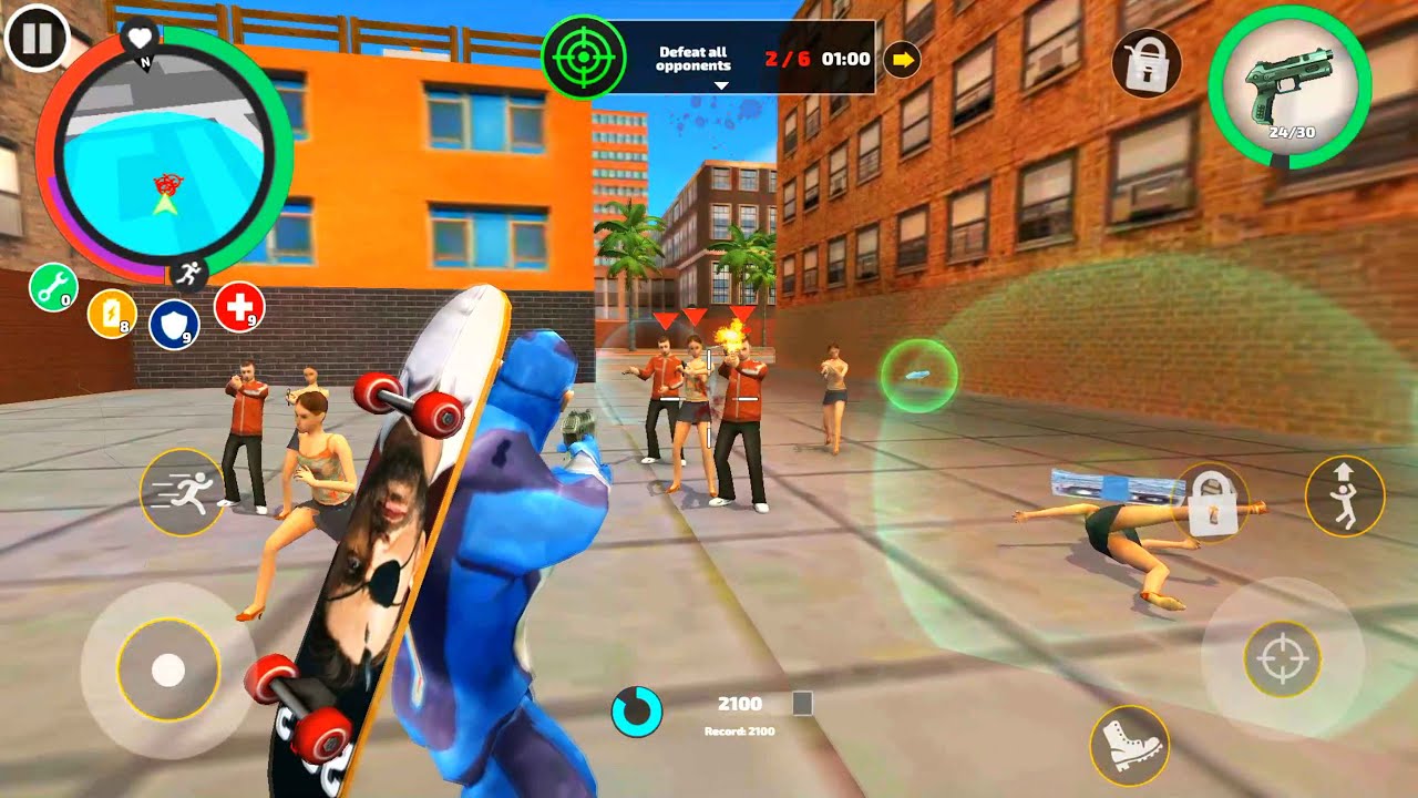 Rope Hero: Vice Town (Weapon Challenge – Pistol Rank D) | Version 5.6 ...