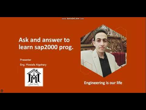 learning sap2000 program easly --- Assign Load on frame part 1 تعلم برنامج الساب بسهولة - YouTube