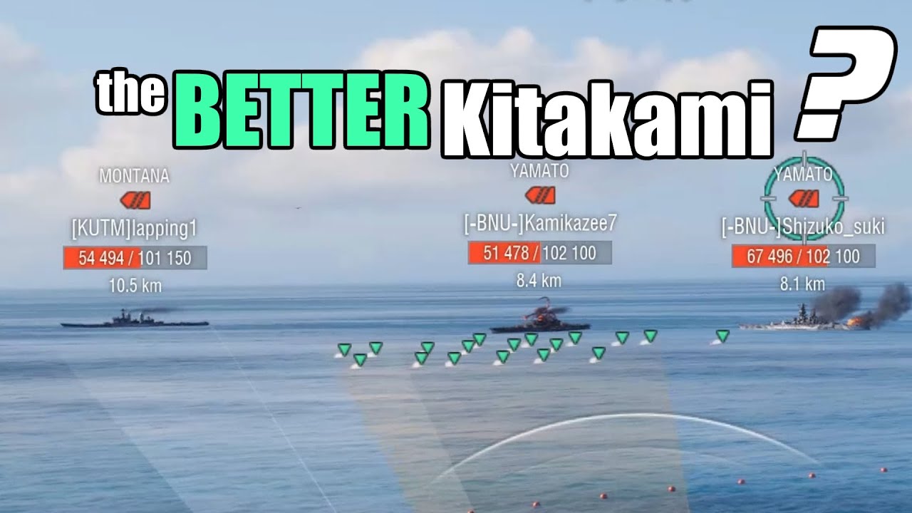 Yamagiri teaches Kitakami how to use torpedoes - World of Warships ...