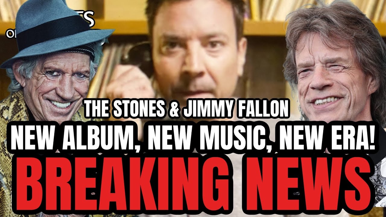 Unveiling The Rolling Stones' New Album: Exclusive Live Stream Announcement with Jimmy Fallon ...