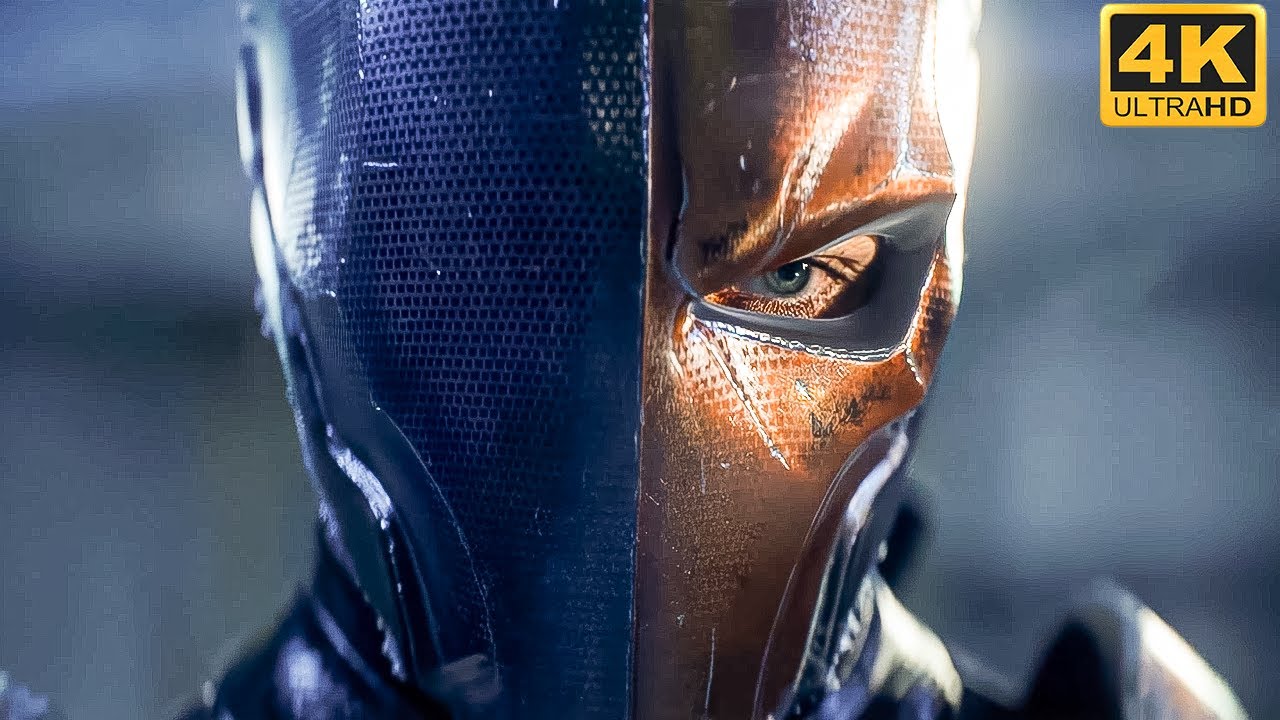 BATMAN Vs DEATHSTROKE Fight Scene Cinematic 4K ULTRA HD (2025) - YouTube