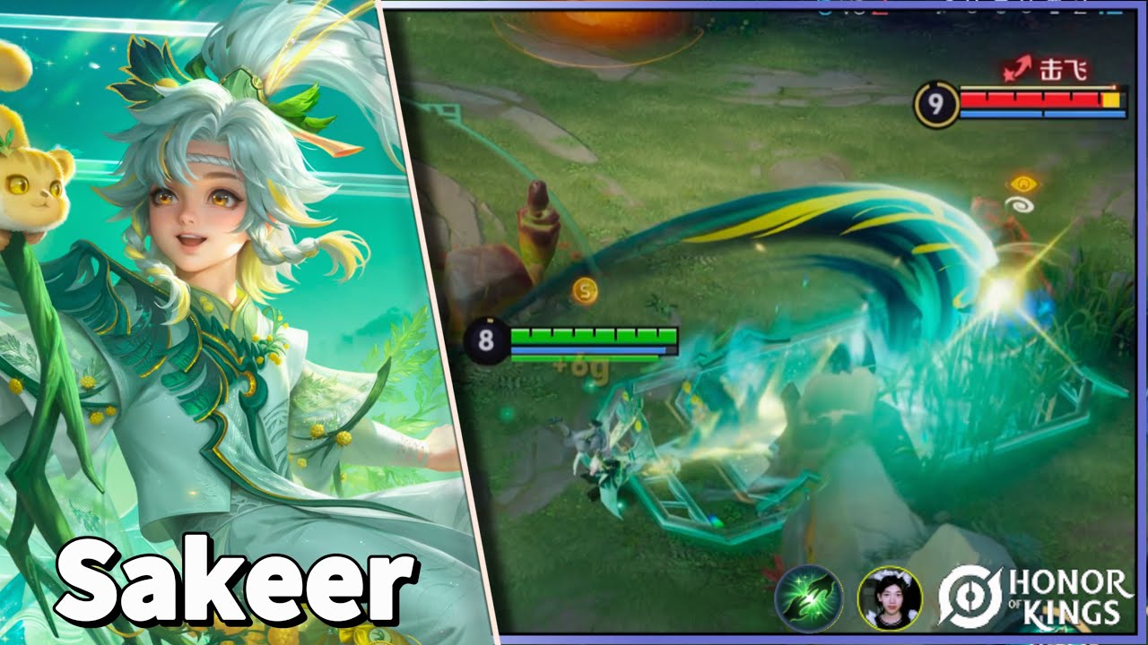 Sakeer｜Sakeer's best skin｜A melhor skin de Sakeer｜Honor of Kings - YouTube
