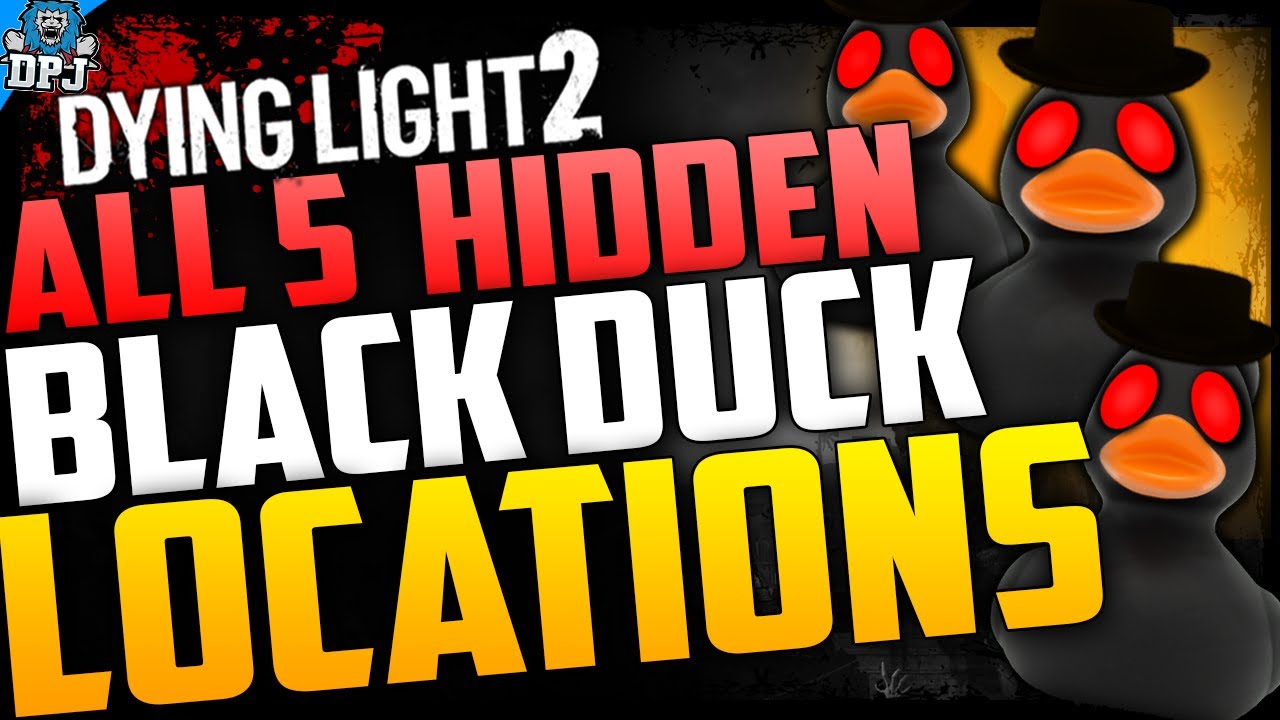Dying Light 2: All 5 BLACK DUCK LOCATIONS - How To Get All 5 Black ...