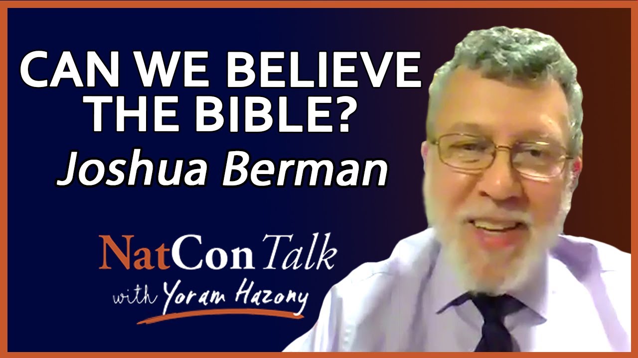 Yoram Hazony with Joshua Berman | Can We Believe the Bible ...
