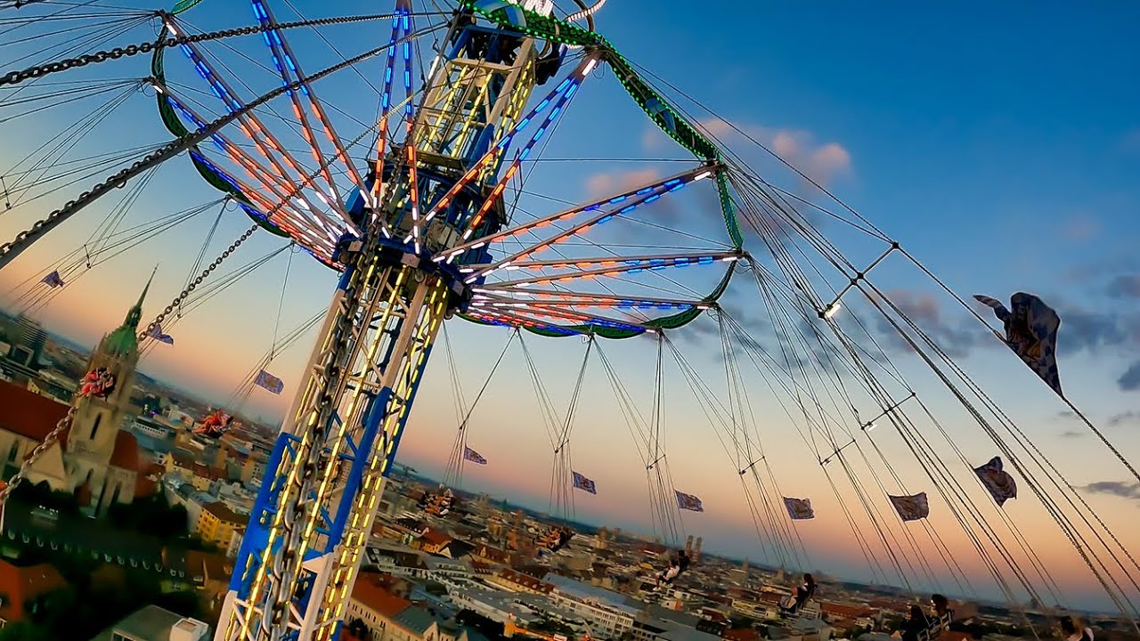 Bayern Tower (Kaiser) - Onride POV - Oktoberfest München 2024 | Star ...