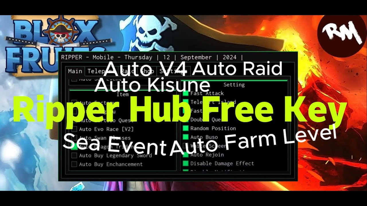 Review Ripper Hub [ Blox Fruits Scripts ] | Free Scripts - YouTube