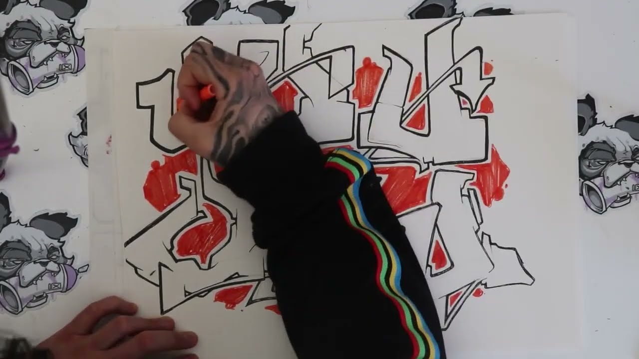 How to draw the graffiti letter U (6 Different ways) - YouTube
