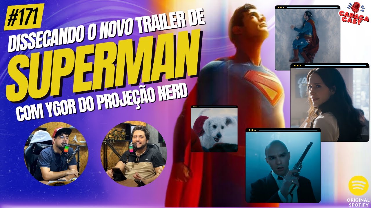 TRAILER OFICIAL DE SUPERMAN: EASTER EGGS, TEORIAS E TUDO QUE VOCÊ ...