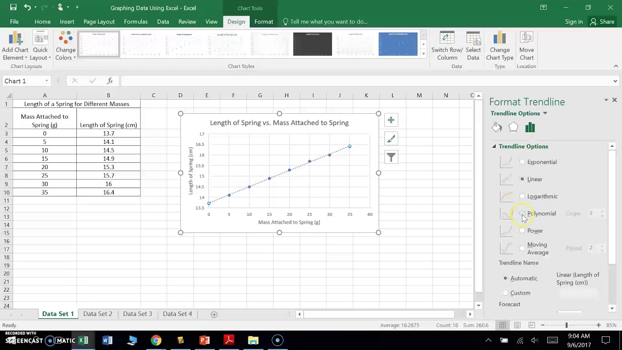 How To Graph In Excel 2016 YouTube how-to-graph-in-excel-2016-youtube