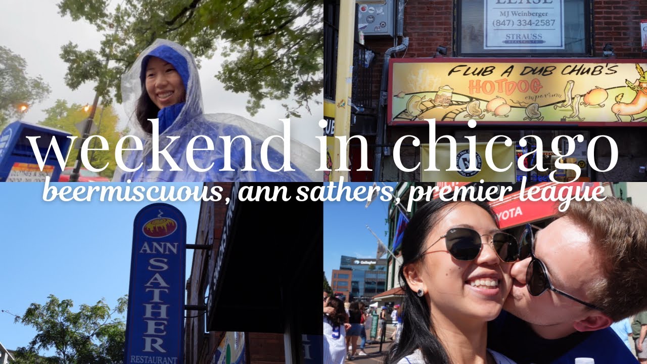 WEEKEND IN CHICAGO | food vlog | cubs game, hot dogs & BYOB brunch ...