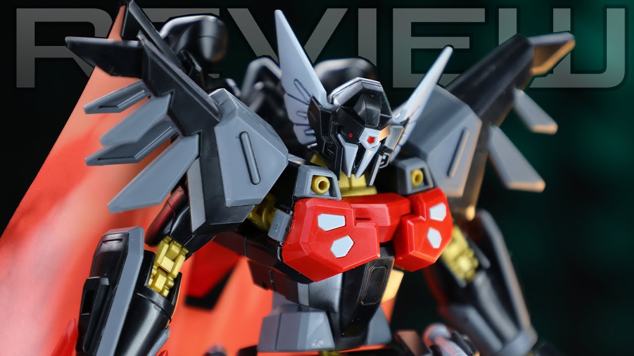 GUNDAM GOLD FRAME BLACK KNIGHT! -HG Black Knight Squad Shi-ve.A 4K ...