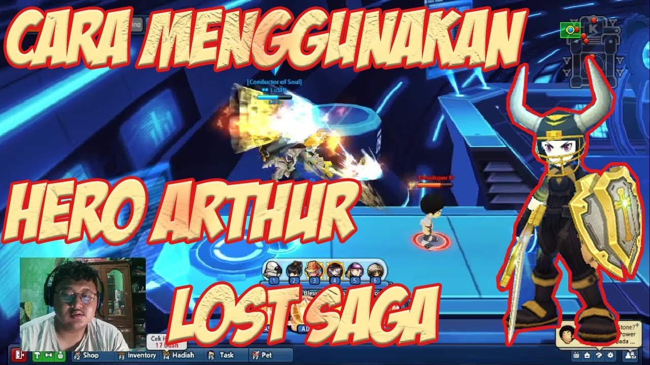 Cara Menggunakan Hero Arthur Evolution Lost Saga Origin - YouTube