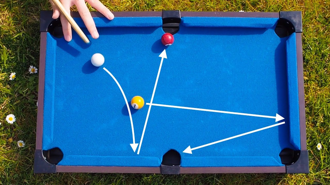 Mini Pool Trickshots 12 - YouTube
