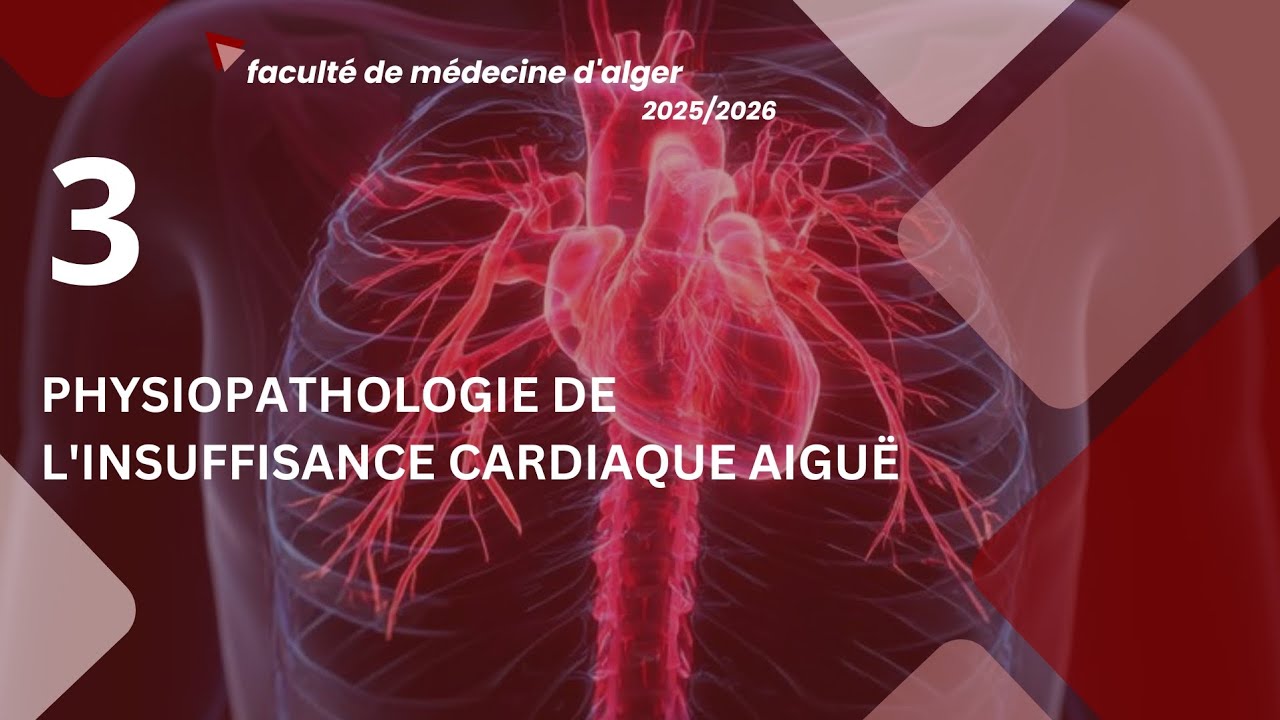 UEI 01. Physiopathologie de l'insuffisance cardiaque aiguë. - YouTube
