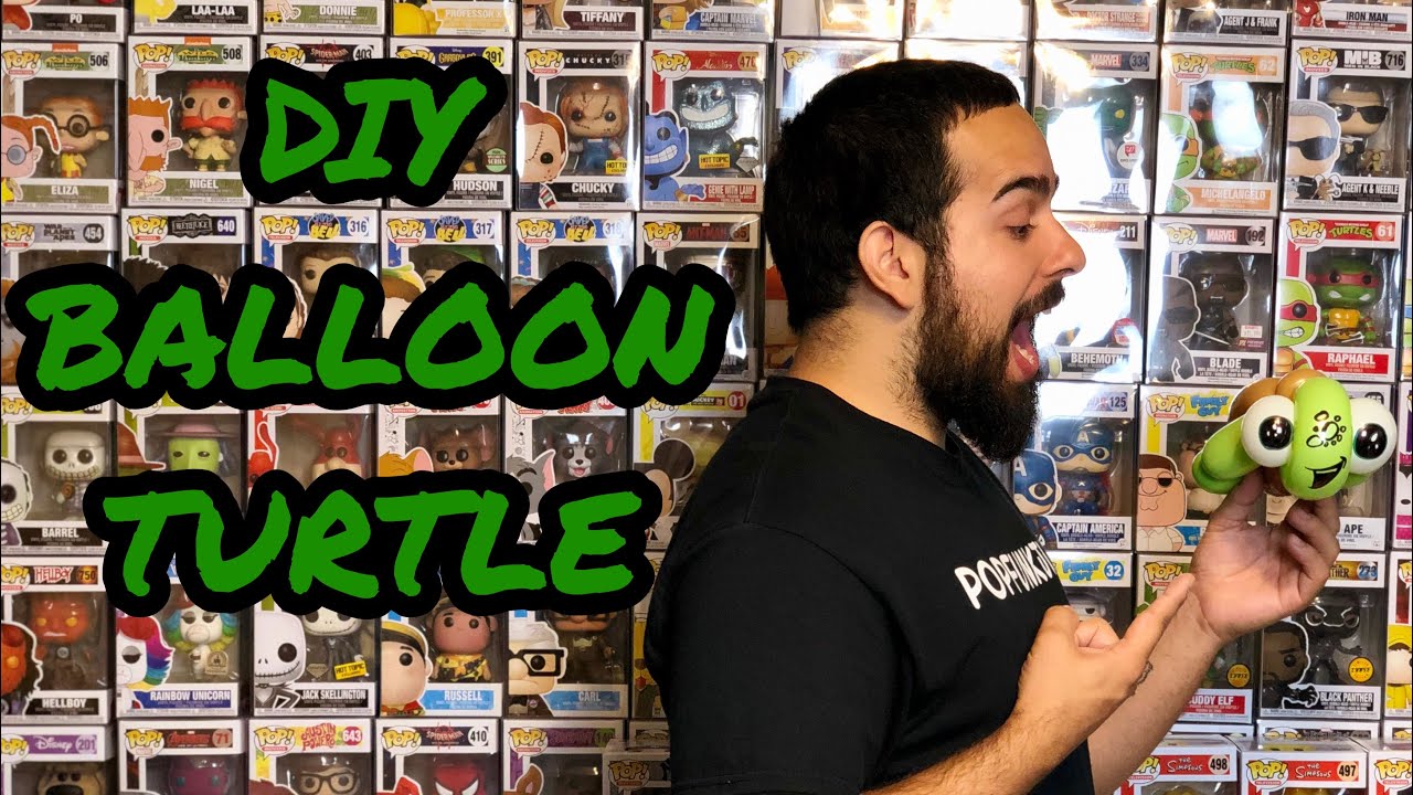 Balloon Animals & Balloon Characters | DIY Balloon Turtle - YouTube
