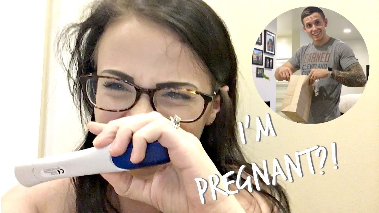 Finding Out Im Pregnant Husbands Reaction Youtube