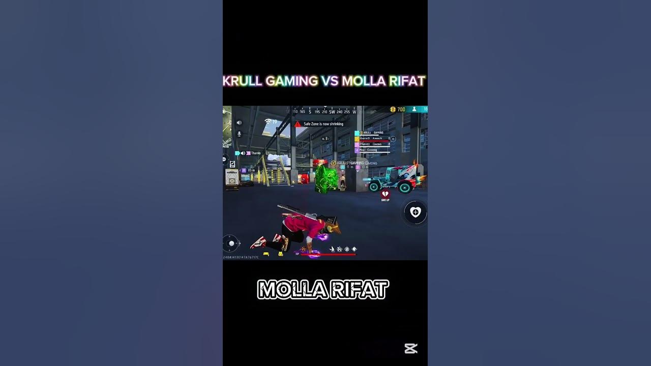 molla rifat vs krull gaming #freefire #gameplay #freefirelovers #garenafreefire #freefirelive# ...